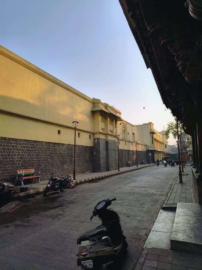 Rajbada or Rajwada Palace of Holkar in Indore Stock Image - Image of ...