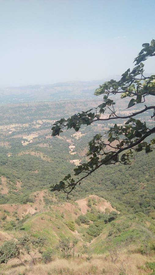 Rajgad Fort Sanjivani Machi Stock Image - Image of bright, torana ...