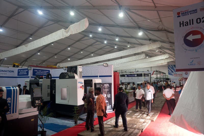 Rajkot, Gujarat, India. 27th September, 2024. Hall No. 2 Entry, Rajkot ...