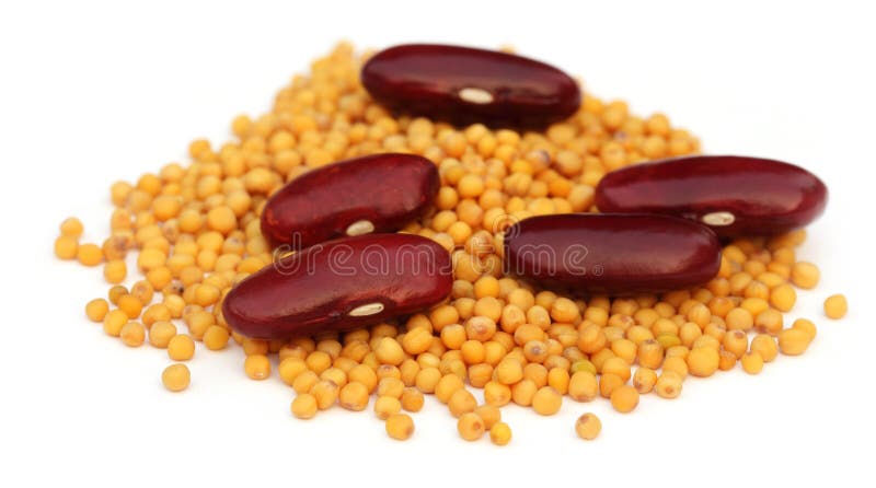 Rajma dal with mustard stock image. Image of food, heap - 36280673