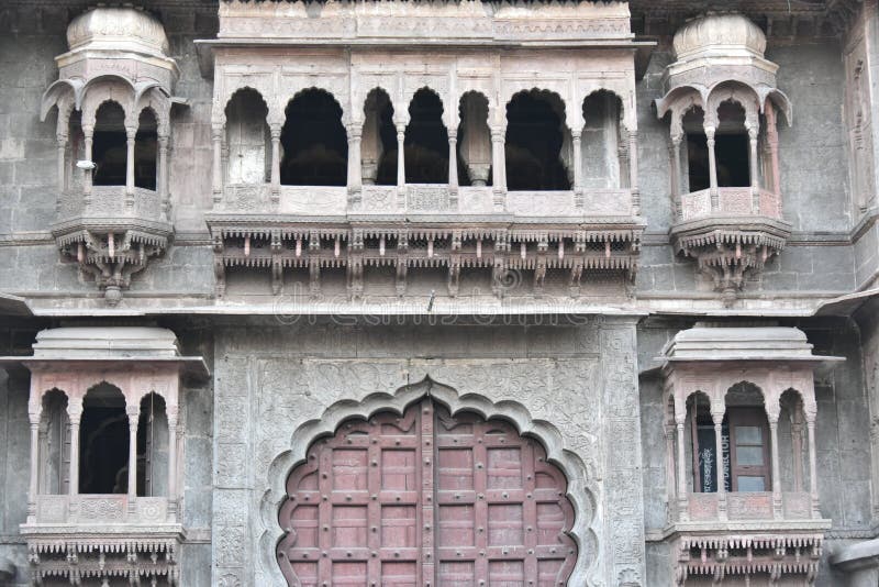 Rajwada Mahal, Indore Madhya Pradesh Imagem de Stock - Imagem de ...