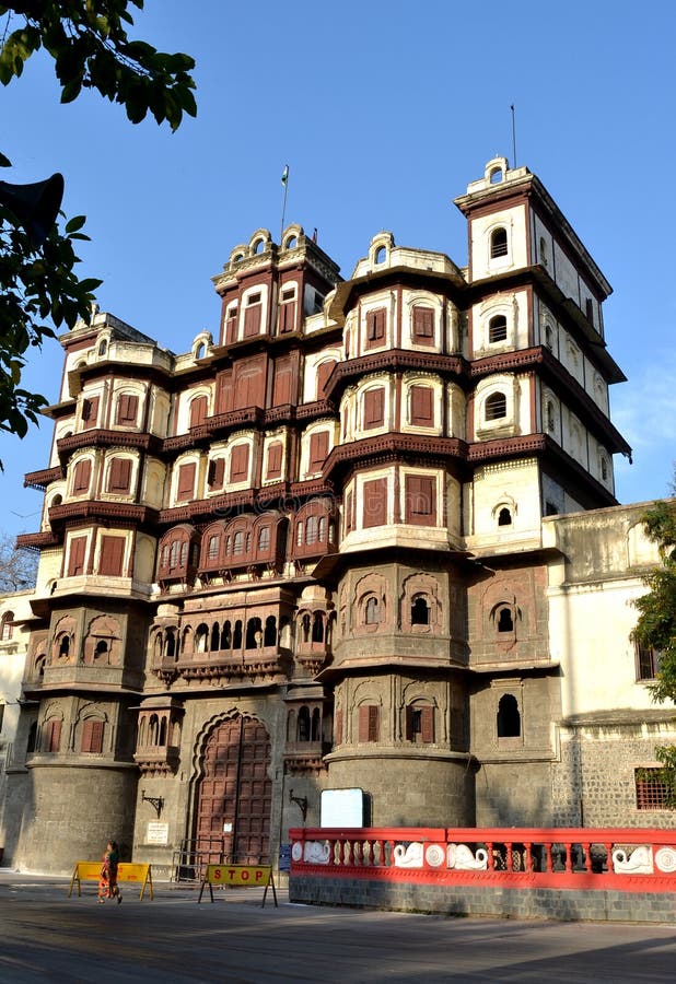 Rajwada (Royal Palace) Indore Stockfoto - Bild von maratha, zentral ...