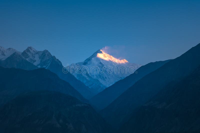 Rakaposhi, Also Known As Dumani, is a Mountain in the Karakoram Range ...