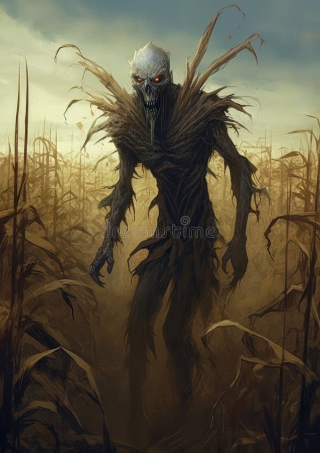 The Rake of the Corn Field stock illustration. Illustration of ...