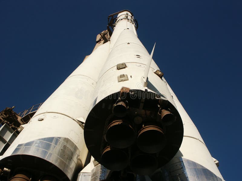 Raket stock afbeelding. Image of kosmonaut, industrie - 1450067