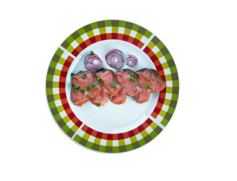 Rakfisk stock photo. Image of salt, closeup, trout, appetiser - 46162792