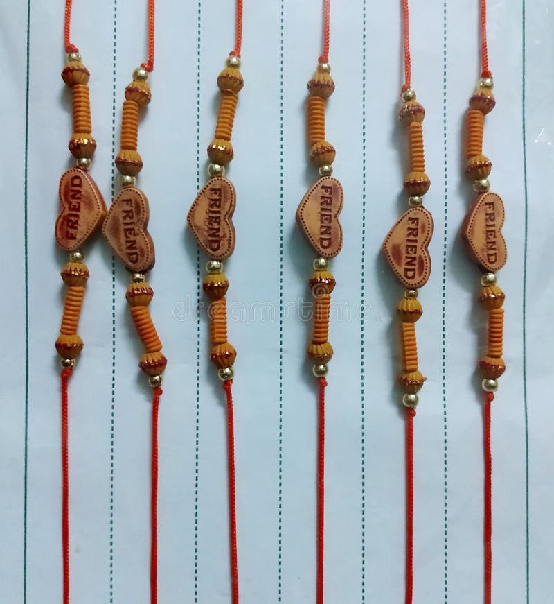 Rakhi. (Friendship Band). stock image. Image of band - 252836391