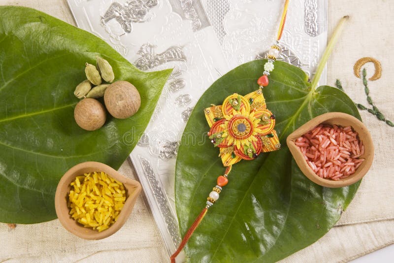 Rakhi, Indian Traditional Festival Stock Photo - Image of ornate, rakhi ...