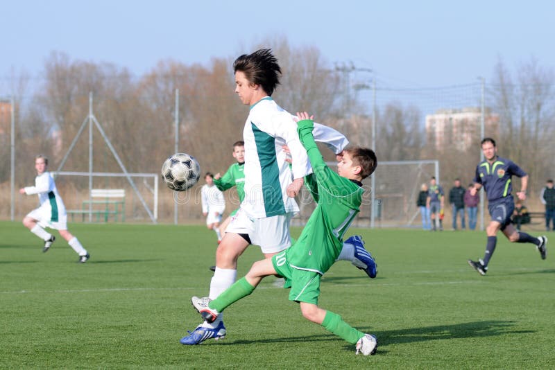Rakoczi - Airnergy U13 Soccer Game Editorial Stock Image - Image of ...