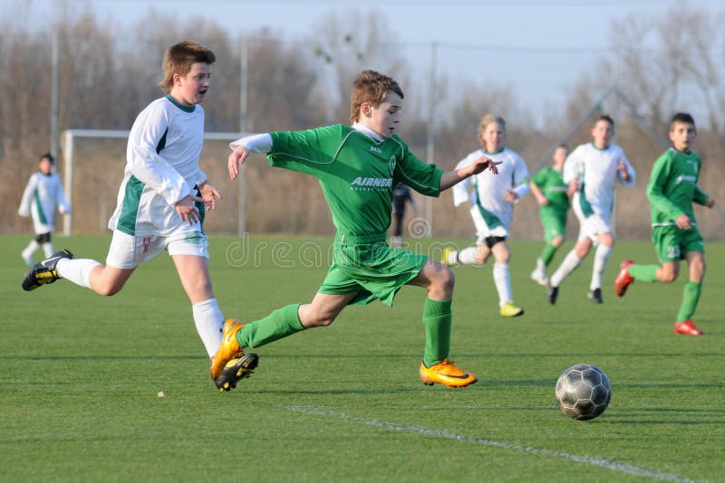 Rakoczi - Airnergy U13 Succer Game Editorial Image - Image of agression ...
