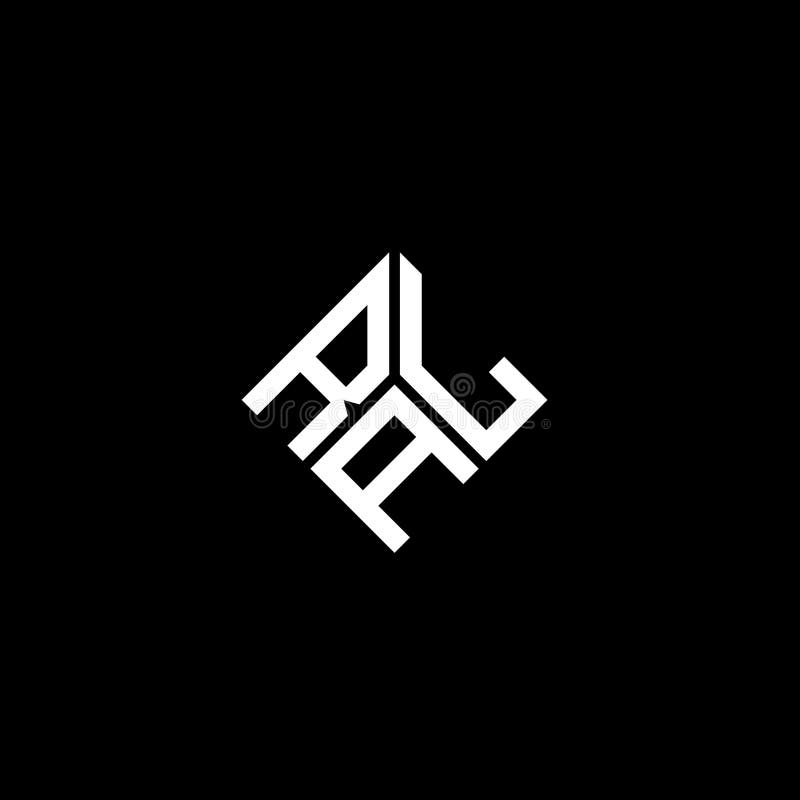 RAL Letter Logo Design on Black Background. RAL Creative Initials ...