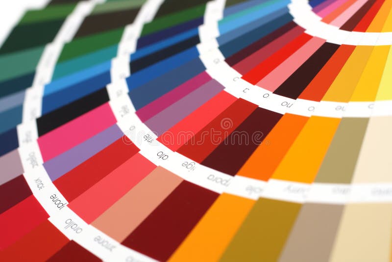RAL Sample Colors Catalogue Stock Photo - Image of green, graphics: 7874436