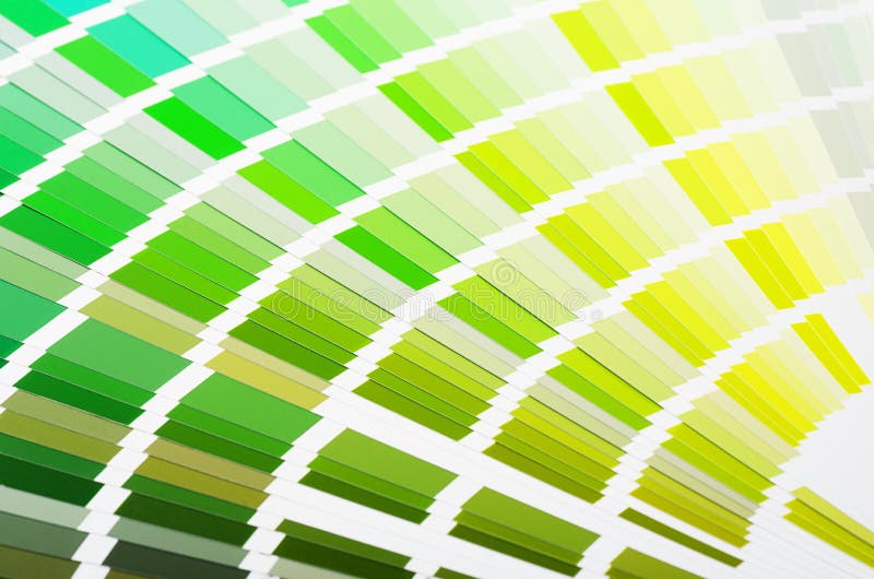 RAL Sample Colors Catalogue Stock Photo - Image of abstract, plastic ...