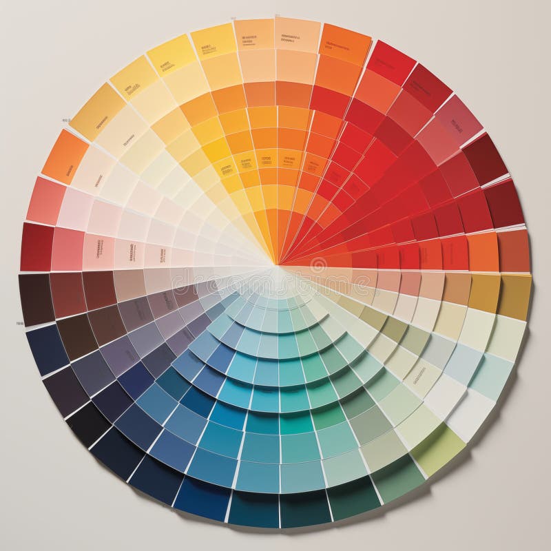 RAL Sample Colors Catalogue Stock Photo - Image of colors, brown: 303969652