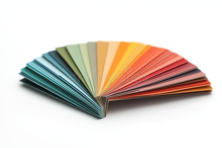 RAL Sample Colors Catalogue Stock Photo - Image of graphics, sampler ...