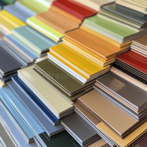 RAL Sample Colors Catalogue Stock Image - Image of orange, graphics ...