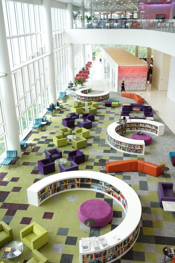 RALEIGH,NC/USA - 5-23-2019: the James Hunt Library on Centennial Campus ...