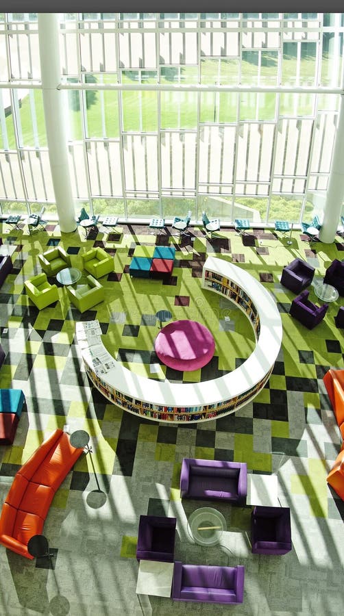 RALEIGH, NC - USA - 4-25-2022: the James B Hunt Library on Centennial ...