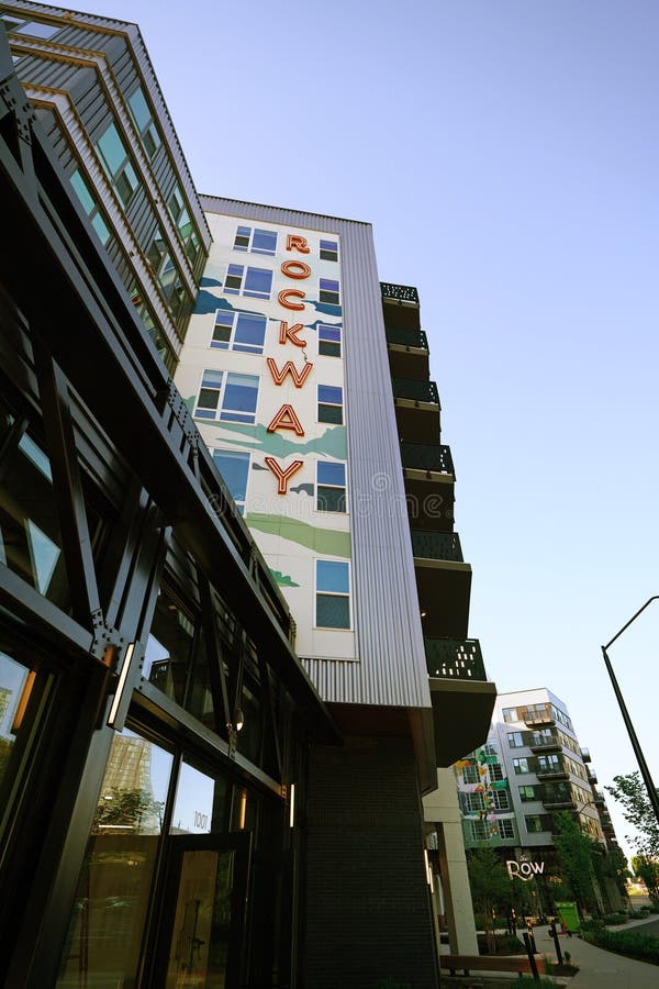 Raleigh, NC - USA - 5-23-2025: the Rockway Mixed-use Development Near ...