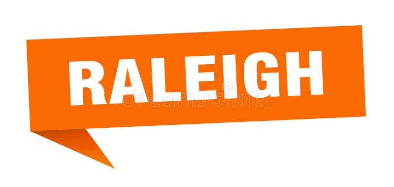 Raleigh Sticker. Raleigh Signpost Pointer Sign Stock Vector ...