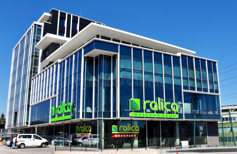 Ralica Furniture Store editorial stock image. Image of outdoors - 377539329