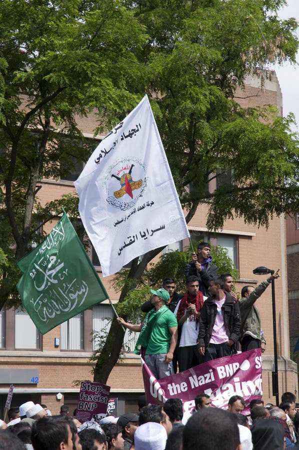 Rally Against BNP in London, June 20, 2010 Editorial Image - Image of ...