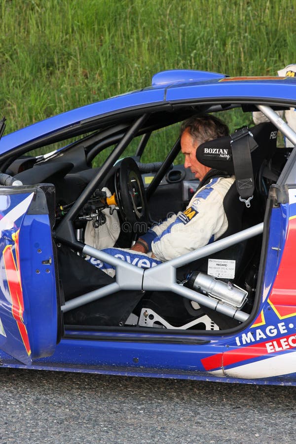 Rally Car editorial stock image. Image of road, driver - 13906829