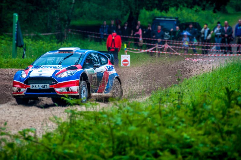 Rally car editorial photography. Image of road, rally - 43237847