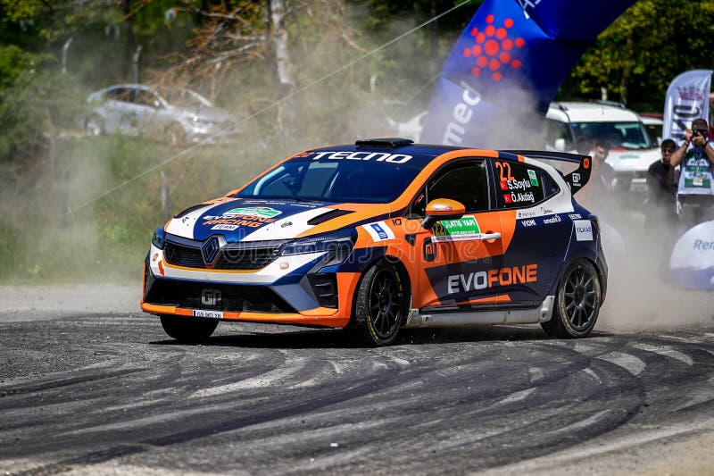 Rally Car Race in Bursa Rally, Turkiye Editorial Stock Image - Image of ...