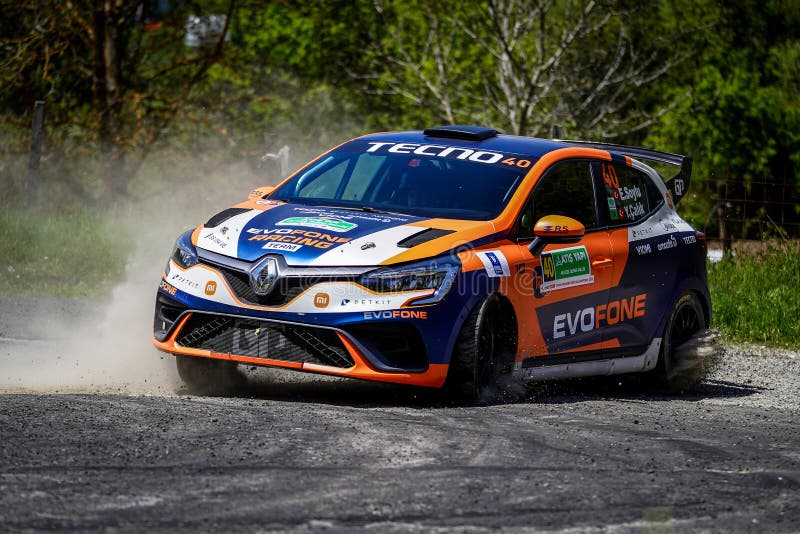 Rally Car Race in Bursa Rally, Turkiye Editorial Stock Image - Image of ...