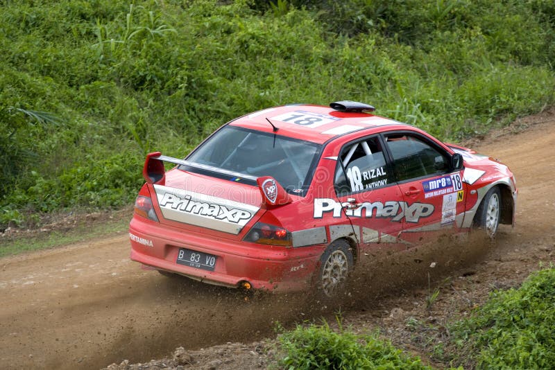 Rally car racing editorial photo. Image of racing, dirt - 6711496