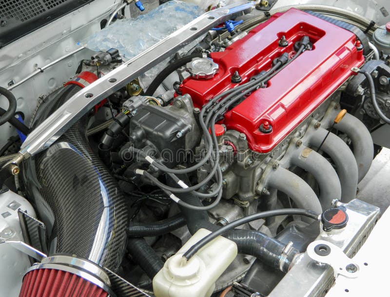 Rally car racing engine stock image. Image of power, parts - 74814191