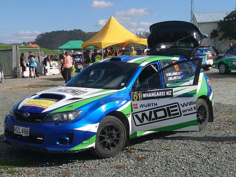 Rally car subaru editorial photo. Image of sport, rally - 146806186