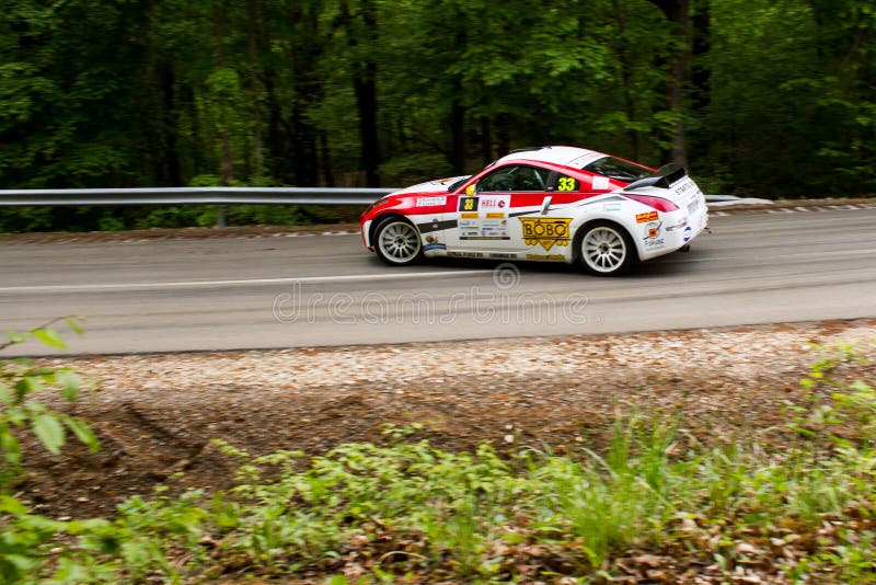 Rally Car Szekesfehervar Hungary Editorial Stock Photo - Image of ...