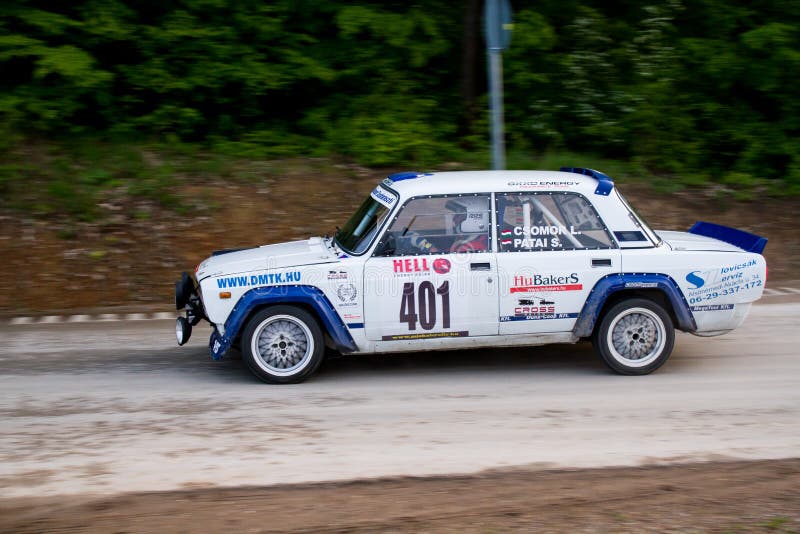 Rally Car Szekesfehervar Hungary Editorial Stock Photo - Image of ...