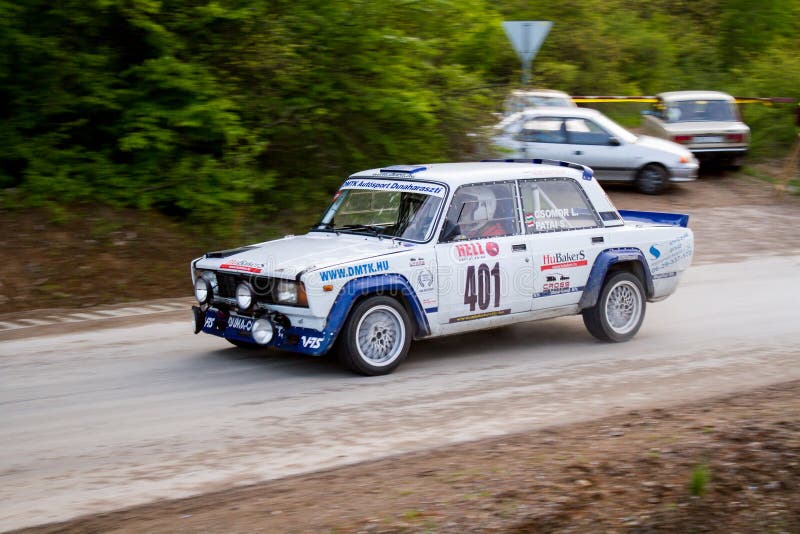 Rally Car Szekesfehervar Hungary Editorial Image - Image of extreme ...