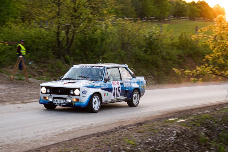 Rally Car Szekesfehervar Hungary Editorial Stock Image - Image of dirt ...