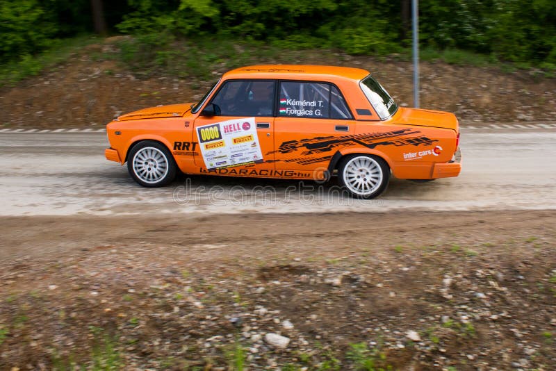 Rally Car Szekesfehervar Hungary Editorial Photo - Image of motivation ...