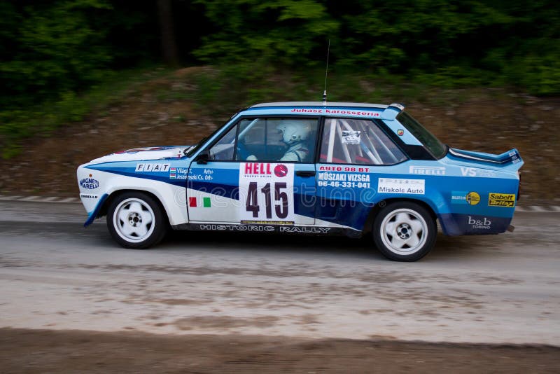Rally Car Szekesfehervar Hungary Editorial Photography - Image of ...