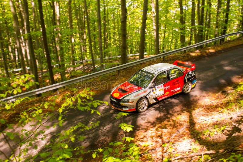 Rally Car Szekesfehervar Hungary Editorial Stock Image - Image of ...