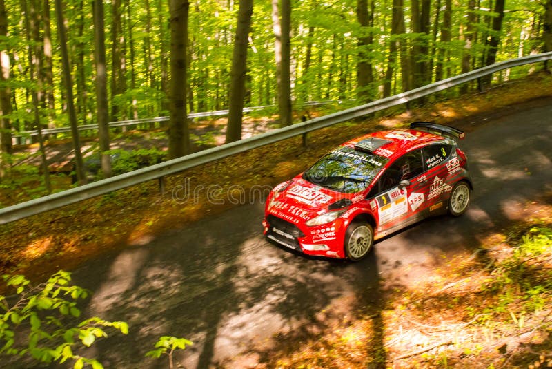 Rally Car Szekesfehervar Hungary Editorial Stock Image - Image of track ...