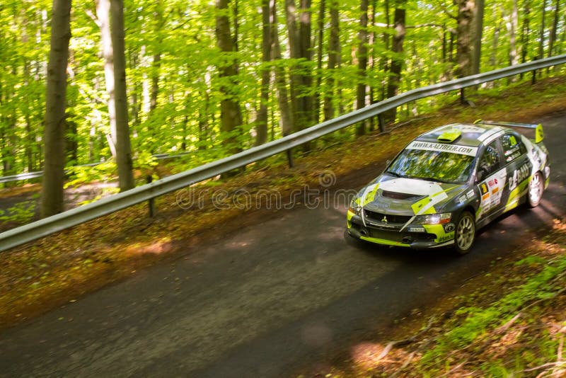 Rally Car Szekesfehervar Hungary Editorial Photography - Image of ...