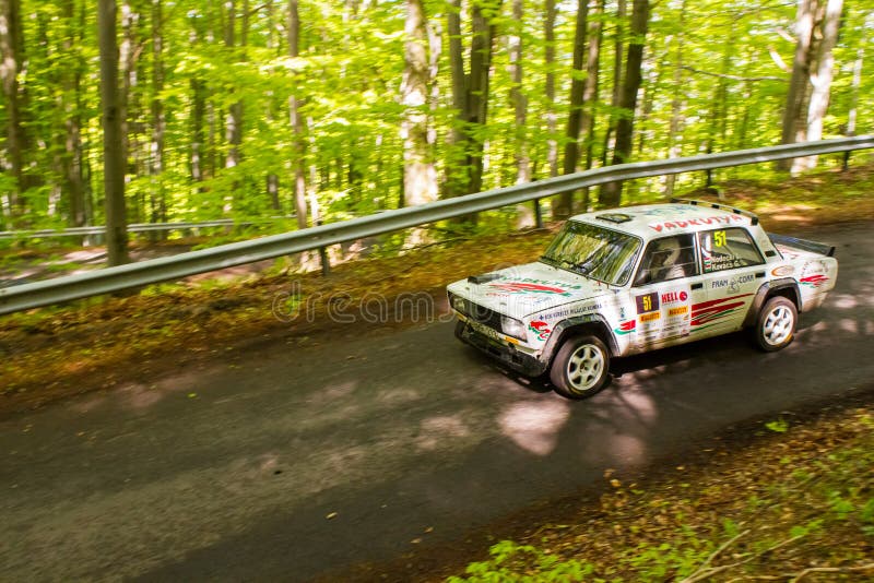 Rally Car Szekesfehervar Hungary Editorial Photography - Image of ...