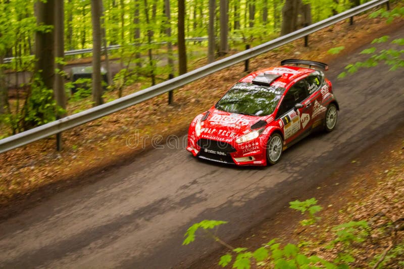 Rally Car Szekesfehervar Hungary Editorial Stock Photo - Image of speed ...