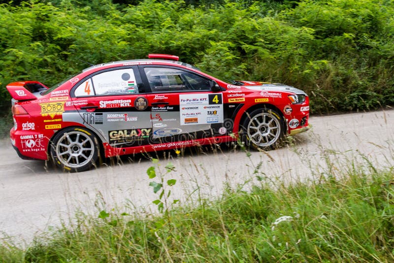 Rally Car Szekesfehervar Hungary Editorial Photography - Image of ...