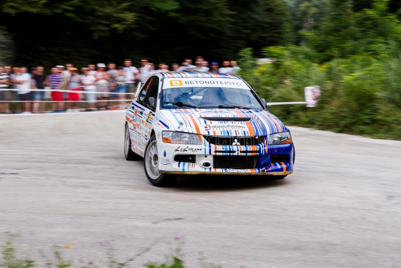 Rally Car Szekesfehervar Hungary Editorial Stock Photo - Image of ...