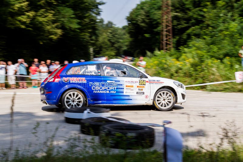 Rally Car Szekesfehervar Hungary Editorial Stock Image - Image of track ...