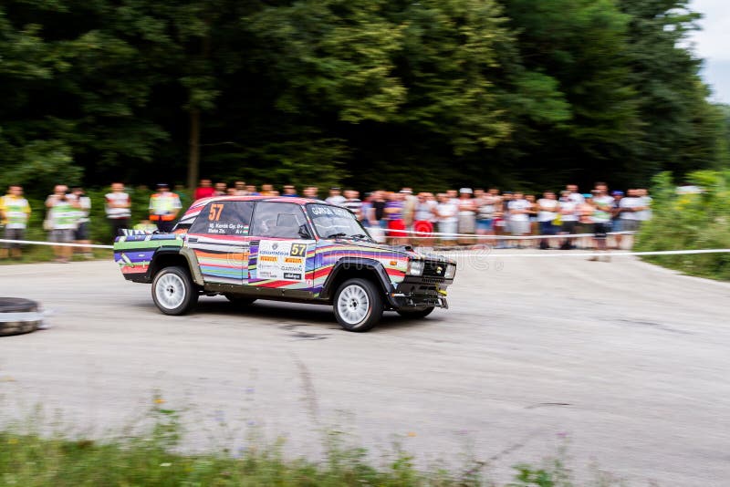 Rally Car Szekesfehervar Hungary Editorial Photo - Image of helyek ...