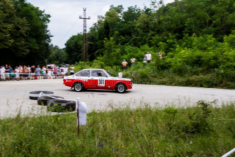 Rally Car Szekesfehervar Hungary Editorial Photography - Image of dirt ...