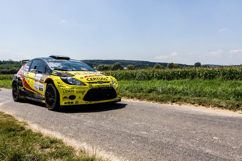Rally Car Szekesfehervar Hungary Editorial Photography - Image of ...